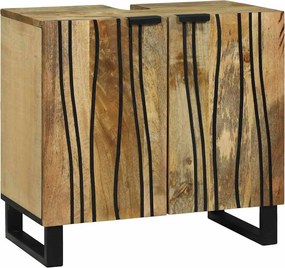 Sada koupelnového nábytku 3 ks Hnědá 38 x 33 x 160 cm 3310043