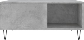 vidaXL Konferenční stolek 80 x 80 x 36,5 cm kompozitní dřevo [830784] Barva: šedá sonoma
