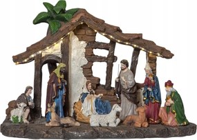 Vánoční scénka, betlém Led Nativity