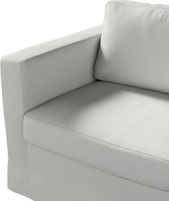 Potah na pohovku IKEA  Karlstad 2-místná , nerozkládací, dlouhý barva šedá látka pletený vzor