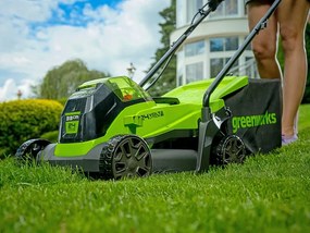 AKU Rotační sekačka Greenworks GD24LM33 24V