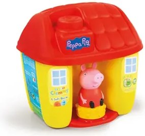 Clementoni Soft Clemmy Peppa Pig - kyblík s kostkami / od 18 měsíců
