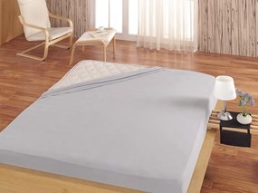Matějovský napínací prostěradlo froté Světle šedé na matraci: 90/100 x 200 cm