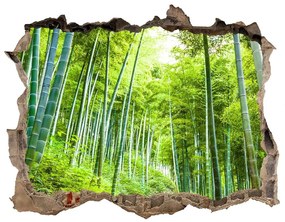 Wallmuralia Nálepka fototapeta 3D výhled Bambusový les 95x64 cm