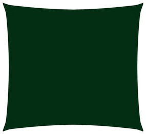 Stínící plachta oxfordská látka čtvercová 7 x 7 m tmavě zelená,  135473
