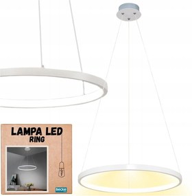 Lustr Led Lampa Prstencová Kuchyně Loft Závěsná 110 CM Skandinávská