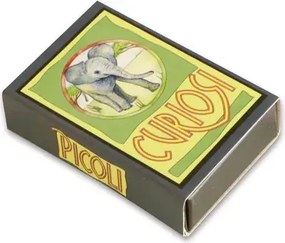 CURIOSI Kulaté puzzle Picoli: Slon / 33 dílků / průměr 9 cm