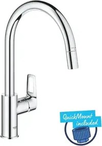 Grohe Start Loop - Dřezová baterie s výsuvnou koncovkou chrom
