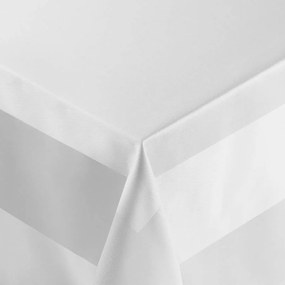 Ubrus Veba ARGON s kantou bílá Velikost: 100x100 cm
