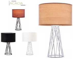 ACA DECOR Stolní lampa ACACIA, černá barva