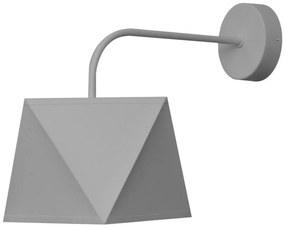 Nástěnná lampa nástěnné svítidlo adamant 1xe27/60w/230v šedá