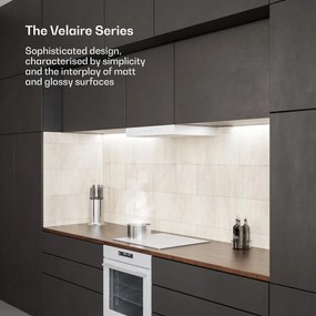 Klarstein Indukční varná deska Velaire, elegantní, minimalistická, výkonná, 4 varné zóny, 7.000 W, 60 cm