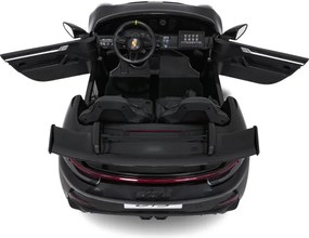 Elektrické autíčko Porsche 911 GT3 závodní černé