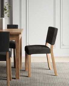 ADRK Furniture Sada stůl s židlemi RODOS 80 SE-ROD-80-L