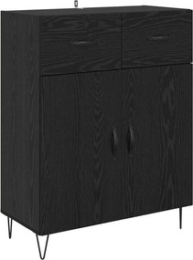 Vysoký bufet Černý dub 69,5 x 34 x 90 cm Kompozitní dřevo 3402711