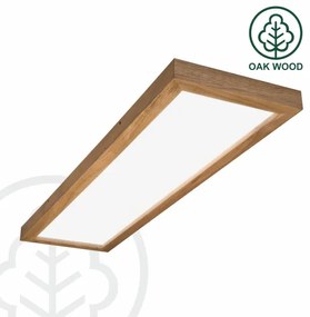 Brilagi - LED Koupelnové svítidlo WOODY FRAME LED/50W/230V 120x30 cm IP44 dub