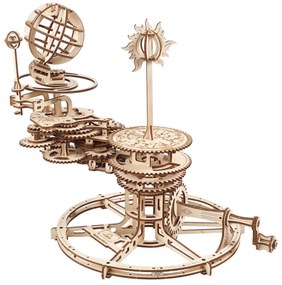 Ugears 3D dřevěné mechanické puzzle Tellurium