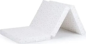 CHIPOLINO Skládací matrace 120x60 cm White powder stars