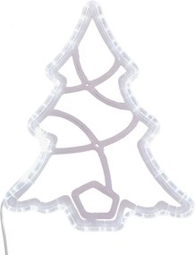 Easy Fix 2D LED světelný stromeček, 49 × 58 × 2 cm, teple bílá, 3D tisk, DZX0091S1