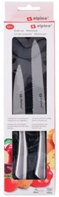 Alpina sada celonerezových nožů - 2 kusy 20,24 cm