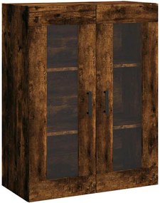 Skříň highboard kouřový dub 69,5 x 34 x 180 cm kompozitní dřevo 3198542