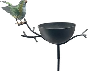 Krmítko pro ptáky CHARLIE 122 cm černé
