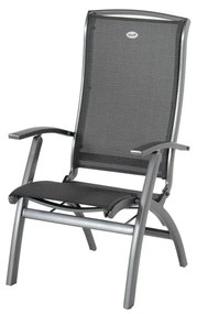Šedá kovová zahradní židle Da Vinci – Hartman