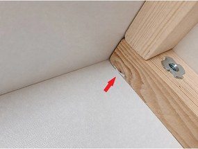Světle zelená manšestrová rozkládací/s úložným prostorem pohovka 218 cm Tori - II. jakost – Bonami Selection