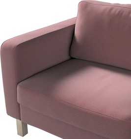Potah na pohovku IKEA  Karlstad 2-místná, nerozkládací, krátký barva fialová látka sametová