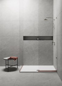 GSI GSI, Keramická sprchová vanička, čtverec 90x90x4cm, bílá ExtraGlaze, 47090911