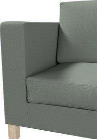 Potah na pohovku IKEA  Karlanda 2-místná, krátký barva zelená látka pletený vzor