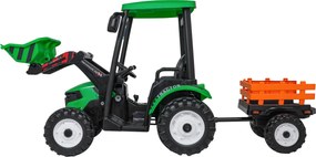 Ramiz MEGA traktor D68 s přívěsem zelený