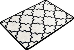 Černá/béžová koupelnová předložka 40x60 cm Kupa – Foutastic