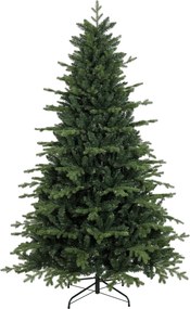 HOMCOM umělý vánoční stromek 210 cm, 2080 větviček, zelený