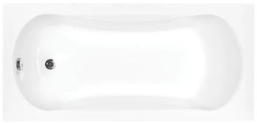 Besco Akrylátová obdélníková vana Aria 130x70 (140x70, 150x70, 160x70, 170x70) Barva: Bílá, Rozměry (cm): 130x70