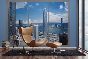Fototapeta na zed' Okno do Hongkongu | 360 x 254 cm | DFTS1318