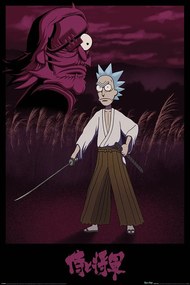 Postershop Plakát - Rick and Morty (Samurai Rick)