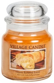Village Candle Vonná svíčka ve skle 16 oz - Teplé  máslové houstičky