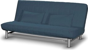 Potah na pohovku IKEA Beddinge krátký barva modrá látka pletený vzor