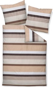 XXXLutz POVLEČENÍ, makosatén, pískové barvy, 140/200 cm Janine - Povlečení - 003361150903