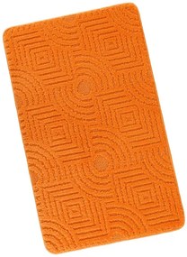 Bellatex koupelnová předložka BANY 60x100 cm Bludiště oranžová
