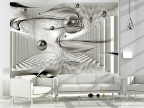 3D tapeta - Vířivá geometrie (150x105 cm) - Murando DeLuxe