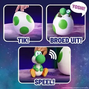 SPINMASTER Interaktivní figurka Hatchin' Yoshi / Super Mario Galaxy /