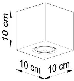 Brilagi -  LED Bodové svítidlo MURO 1xGU10/7W/230V beton