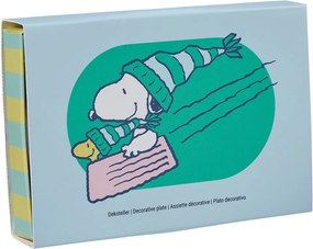 PEANUTS Talířek na šperky oválný Snoopy v čepici 15 x 10 cm