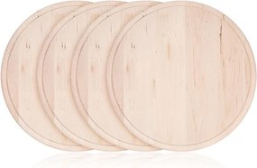 Sada 4 ks krájecích a servírovacích prkének BBQ 22 cm