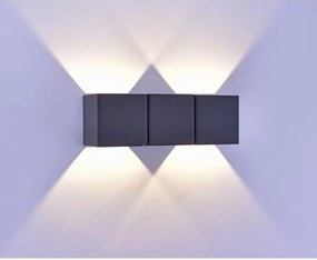 PN 9658-13 AKCE - MARCEL LED venkovní nástěnné svítidlo, 2-ramenné, antracit 3000K - PAUL NEUHAUS