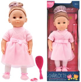 Dolls World - Módní panenka Charlotte s doplňky 36 cm