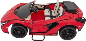 Elektrické autíčko Lamborghini SIAN červené