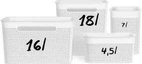 ROTHO Úložný box BRISEN 18L - černá